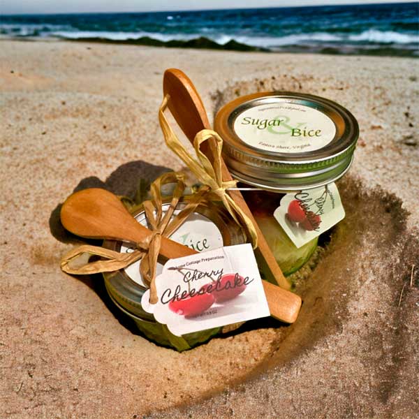 Cherry Cheesecake in a jar - local-made shelf-stable | Sugar & Bice ...